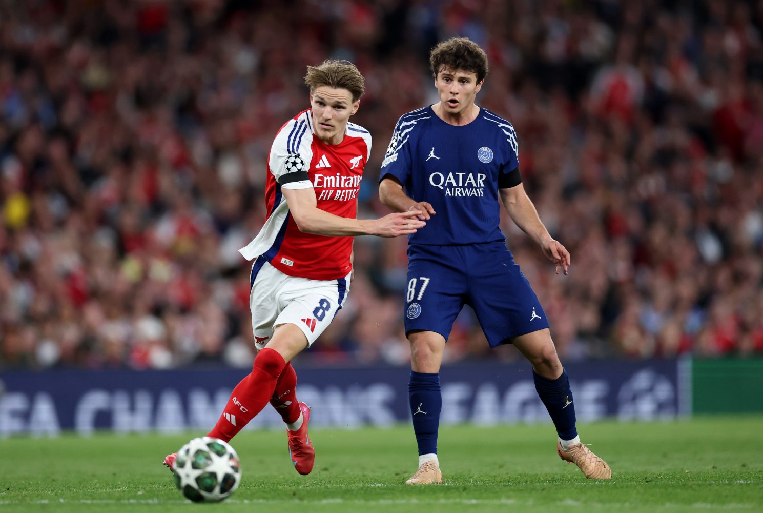 Arsenal/PSG - Odegaard warns “We won at the Bernabeu”.
