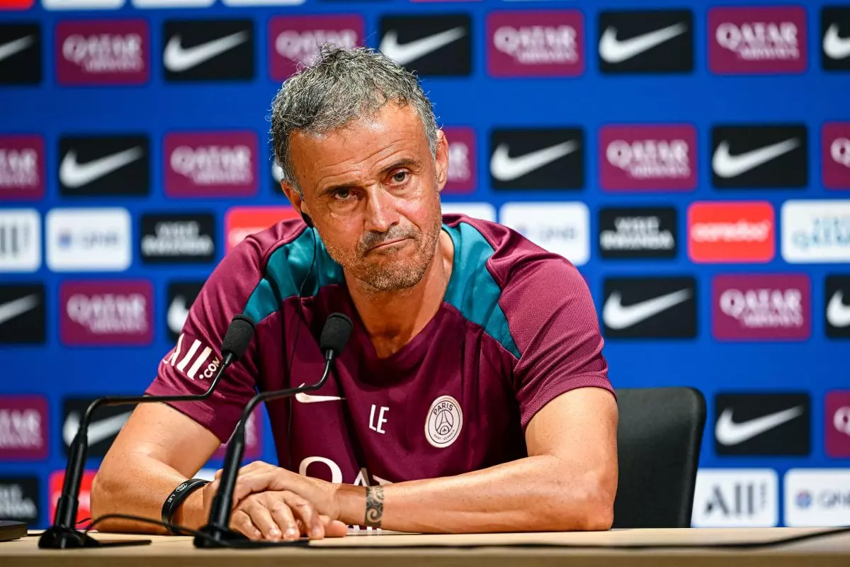PSG vs Angers - Luis Enrique's press conference live at 1 p.m.