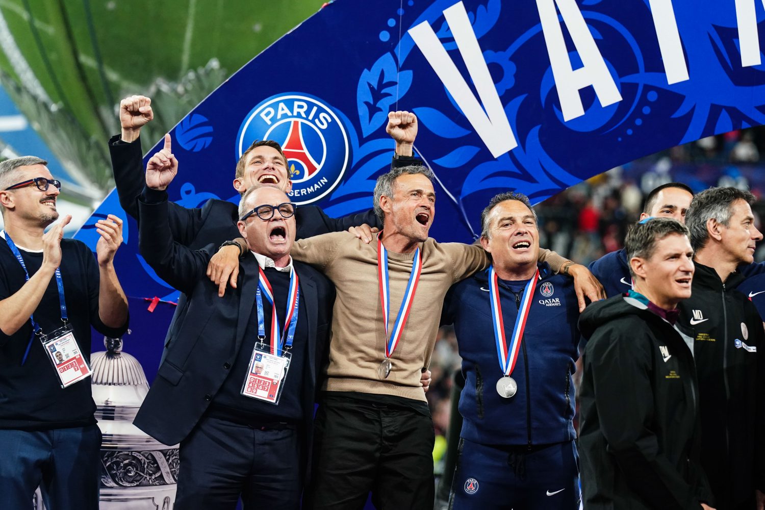 Luis Enrique's impressive PSG record