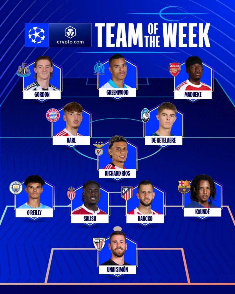 Champions League - Team of the week, PSG's nightmare present