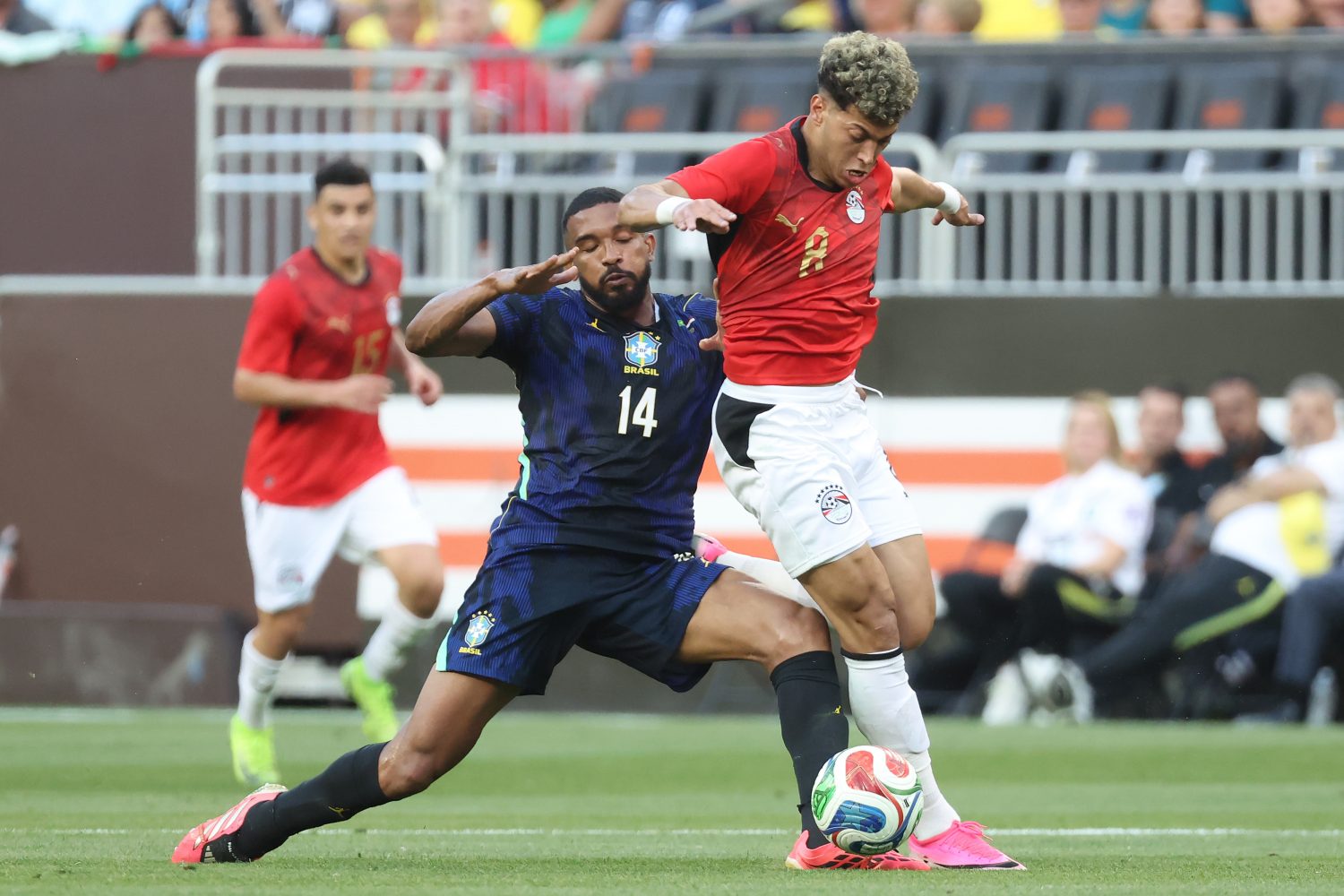 Highlights of Brazil vs Egypt in video (2-1), Marquinhos misses, but ...