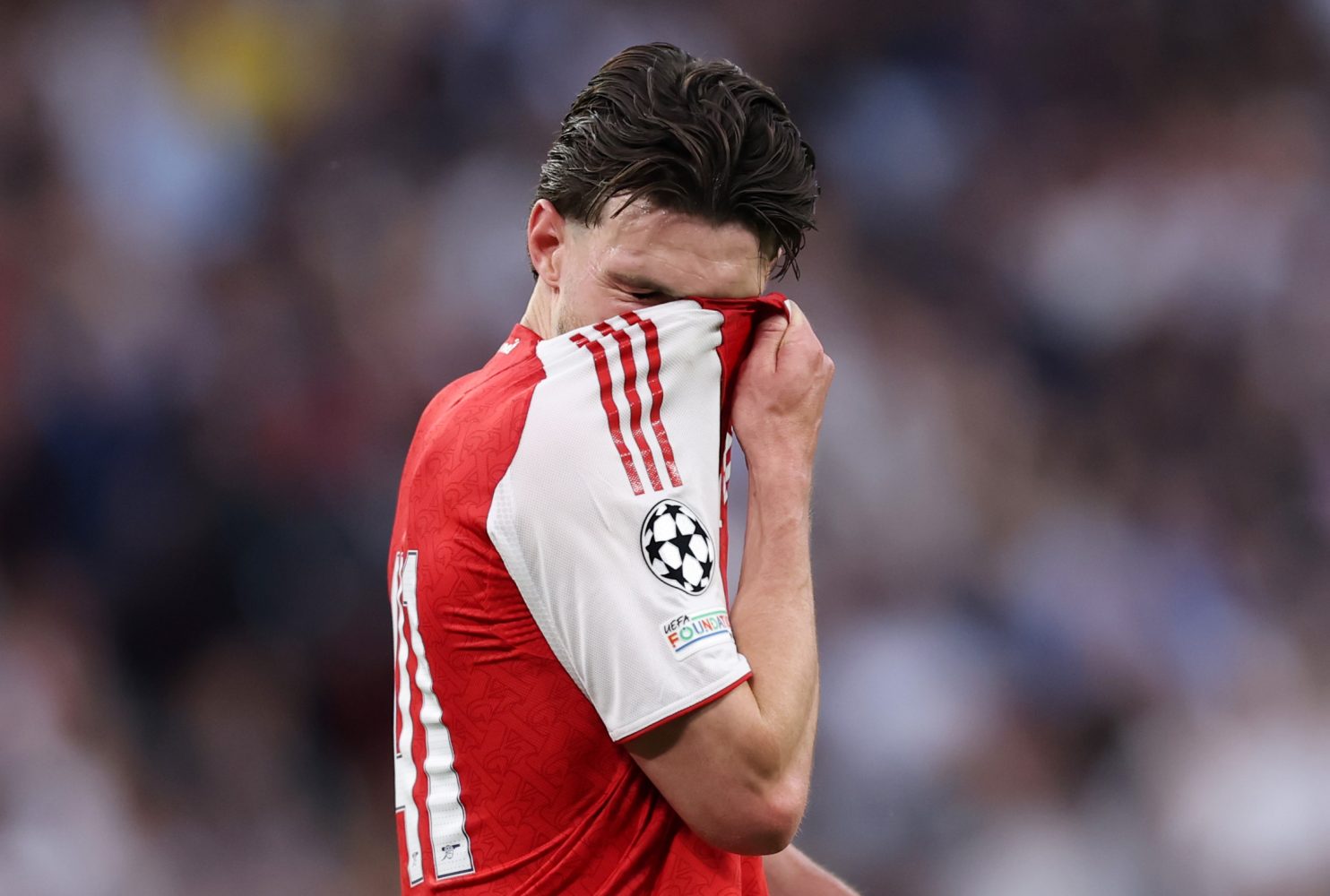 PSG vs Arsenal - Rice is blunt: "We're all disgusted"